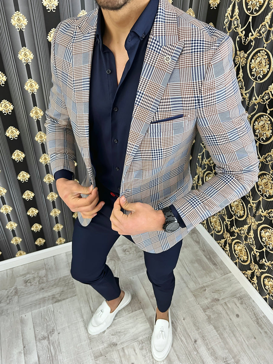 Sacou barbati slim fit 732 – Casual Store